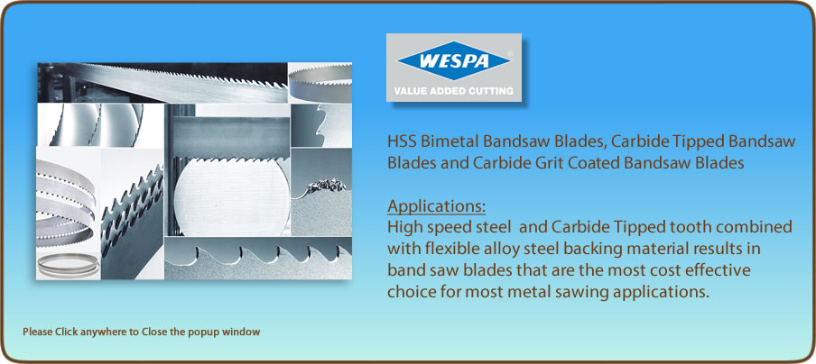 Wespa Bandsaw Blades
